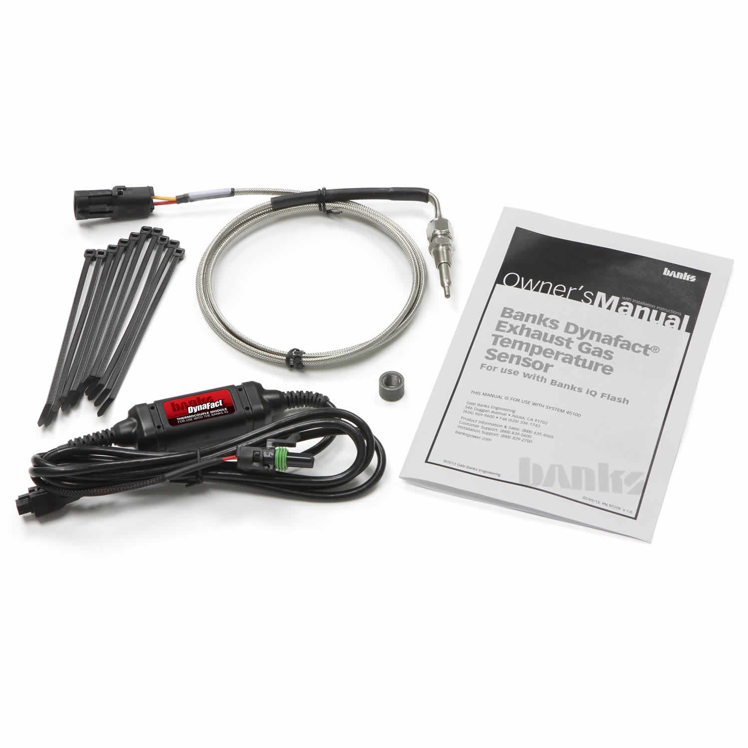 DynaFact Thermocouple Kit For Use W/Banks iDash Sold Separately Banks ...