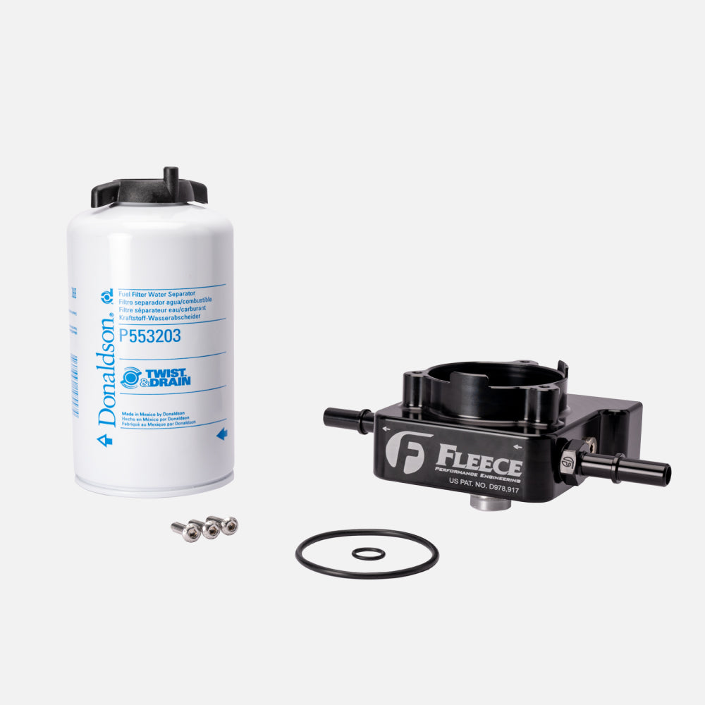 L5P Fuel Filter Upgrade Kit (2017-2019 Short and Long Bed/2020-2024 Lo ...