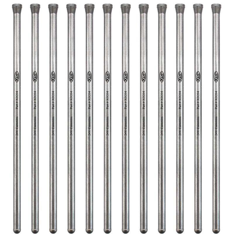Street Performance Pushrods (3/8 Inch) 98.5-18 Dodge 5.9L/6.7L Cummins ...